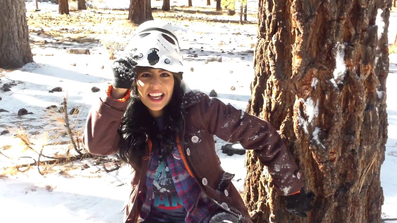 Star Wars force awakens snow ball fight - YouTube