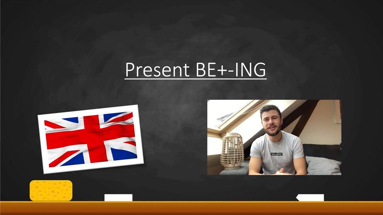 Présent en Be + -ING : Attention à l'auxiliaire BE ! - YouTube