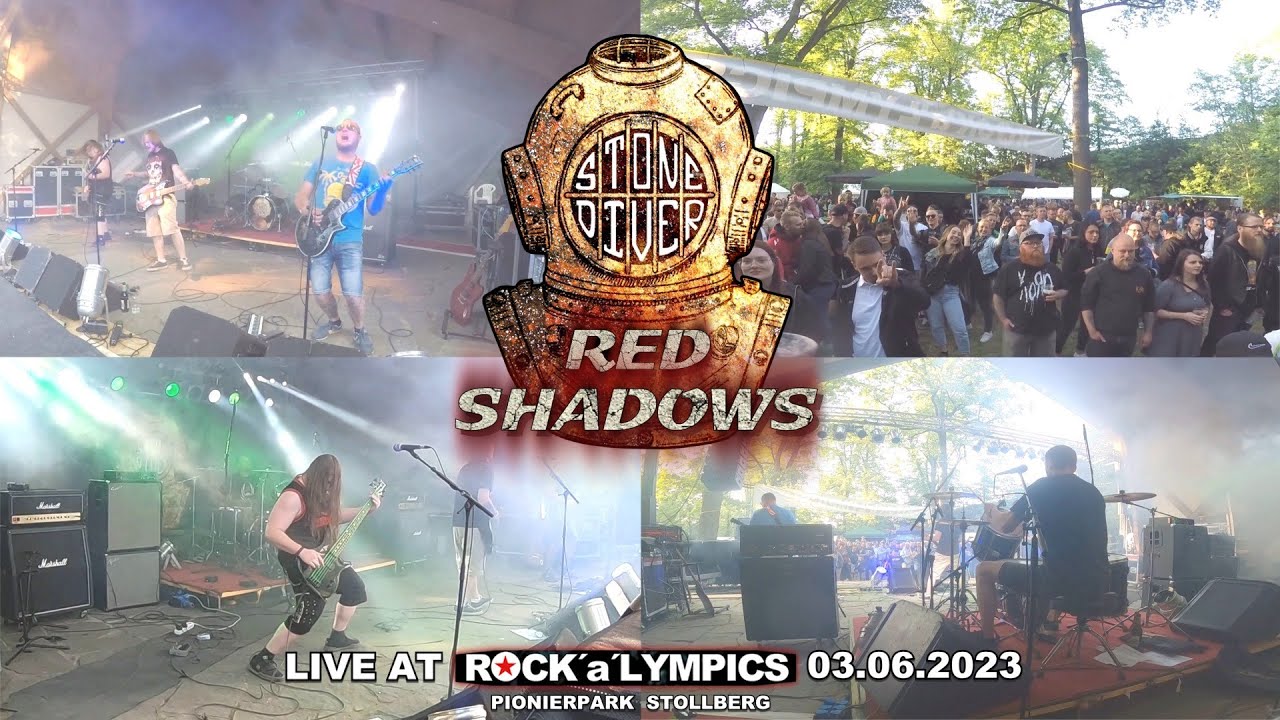 STONEDIVER - Red Shadows - Live @ Rock'a'lympics 2023 - YouTube