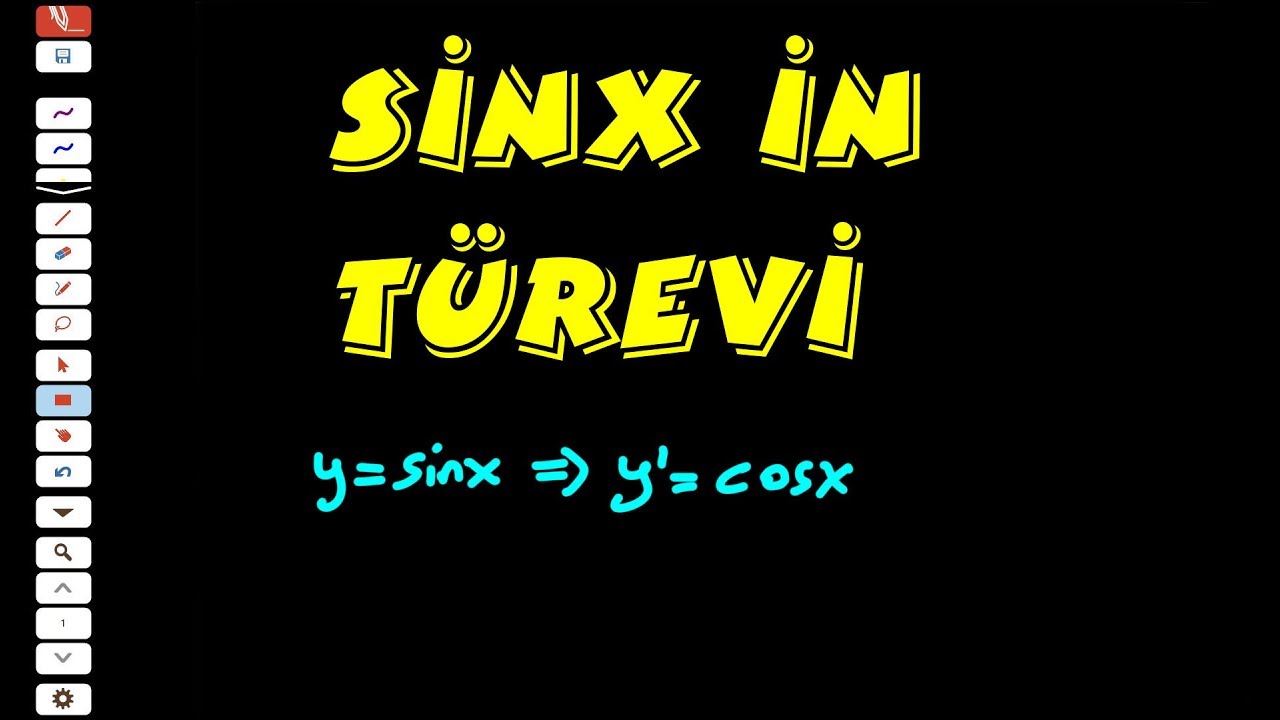 İSPAT : SİNX İN TÜREVİ ( AYT MATEMATİK / TÜREV ) - YouTube