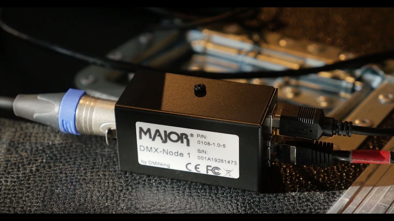 Major DMX-Node 1 - YouTube