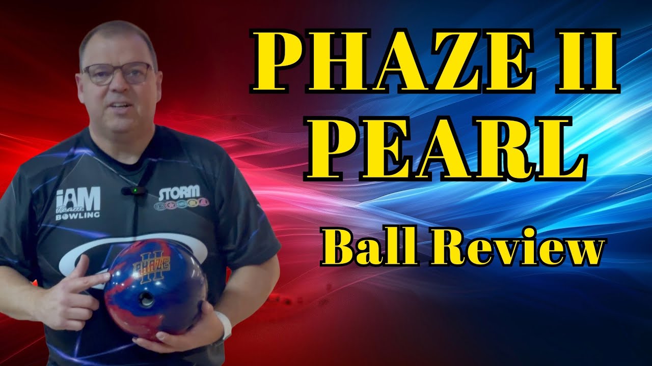 Phaze2 Pearl Bowling Ball Review by Tom Hess Bowling - YouTube