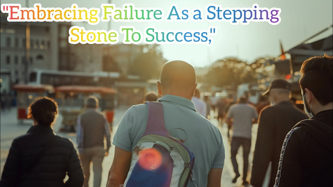 Embracing Failure As a Stepping Stone To Success - YouTube