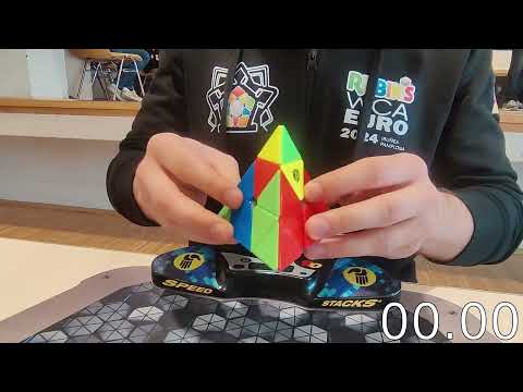 1.95 Official Pyraminx Single (PR) [Hessen Mini Open 2026]