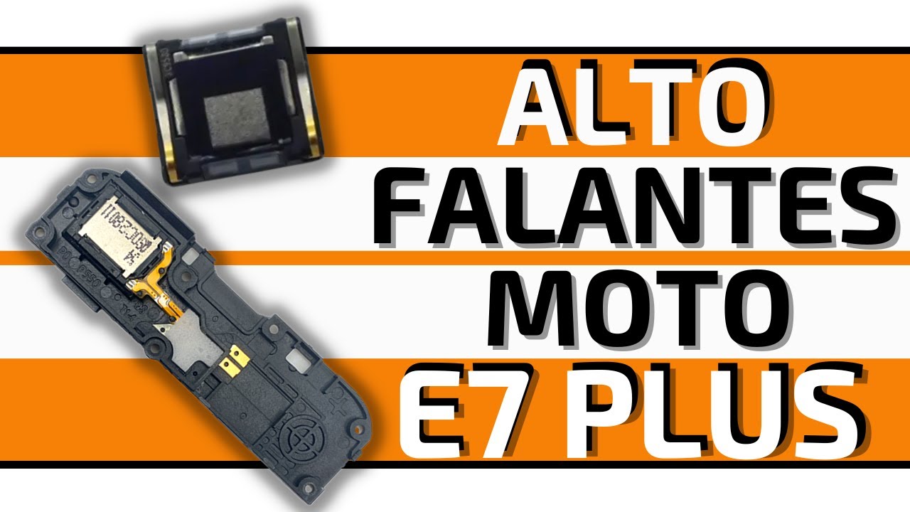 [ Motorola E7 Plus XT2081 ] Como Trocar Alto Falante Auricular ...