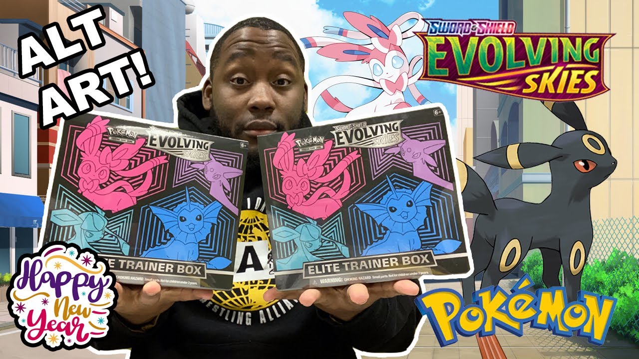 ALT ART Pulled From Evolving Skies! FINALLY! Opening 2 Elite Trainer ...