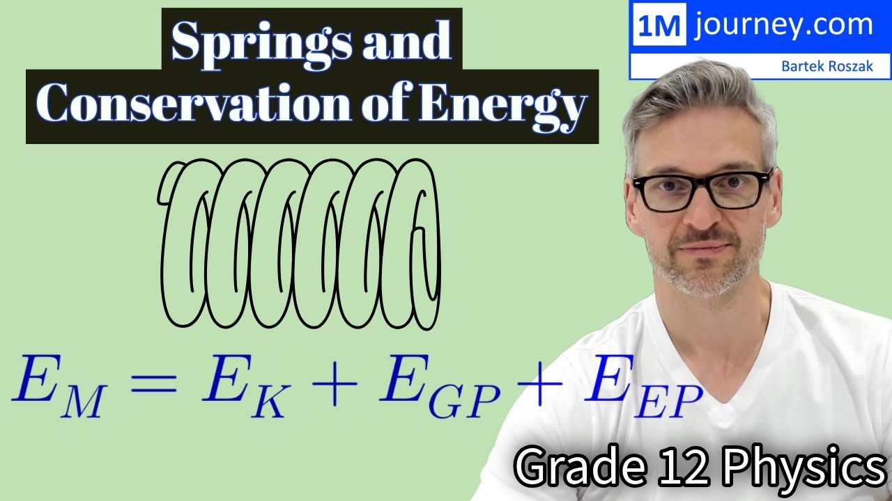 Grade 12 Physics - Springs and Conservation of Energy - YouTube
