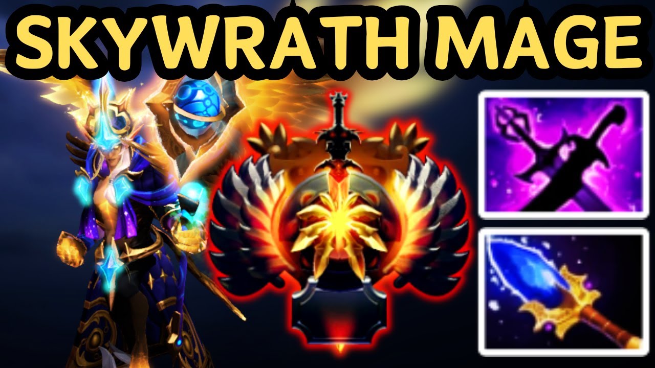 🔥 SKYWRATH MAGE MID = INFINITE SPELL MACHINE GUN | DOTA 2 🔥 - YouTube