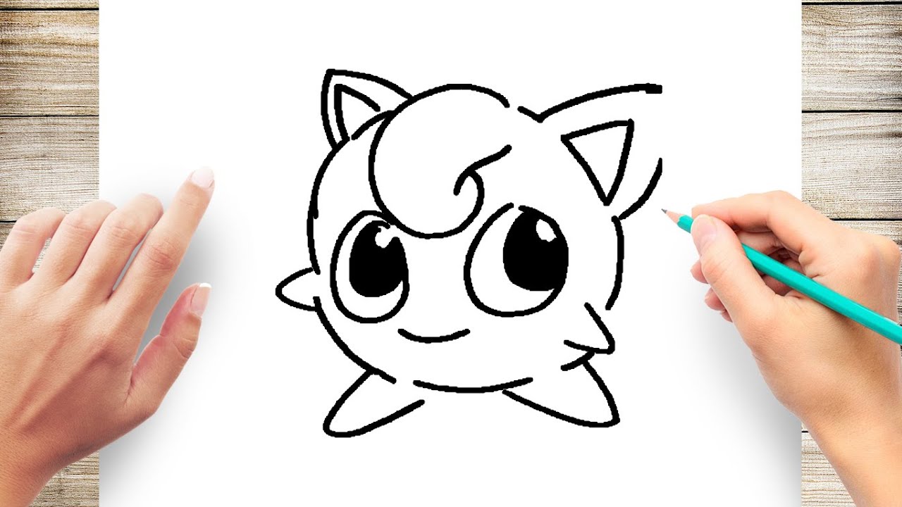 How to Draw Jigglypuff Step by Step - YouTube