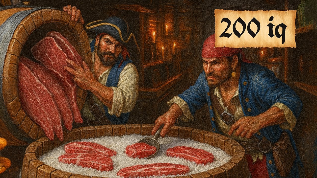What Pirates Ate to Survive Months at Sea (The Gross Truth) - YouTube