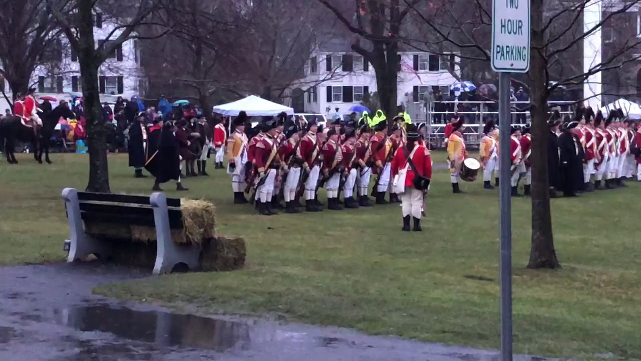 Battle Of Lexington Reenactment 2018 - YouTube