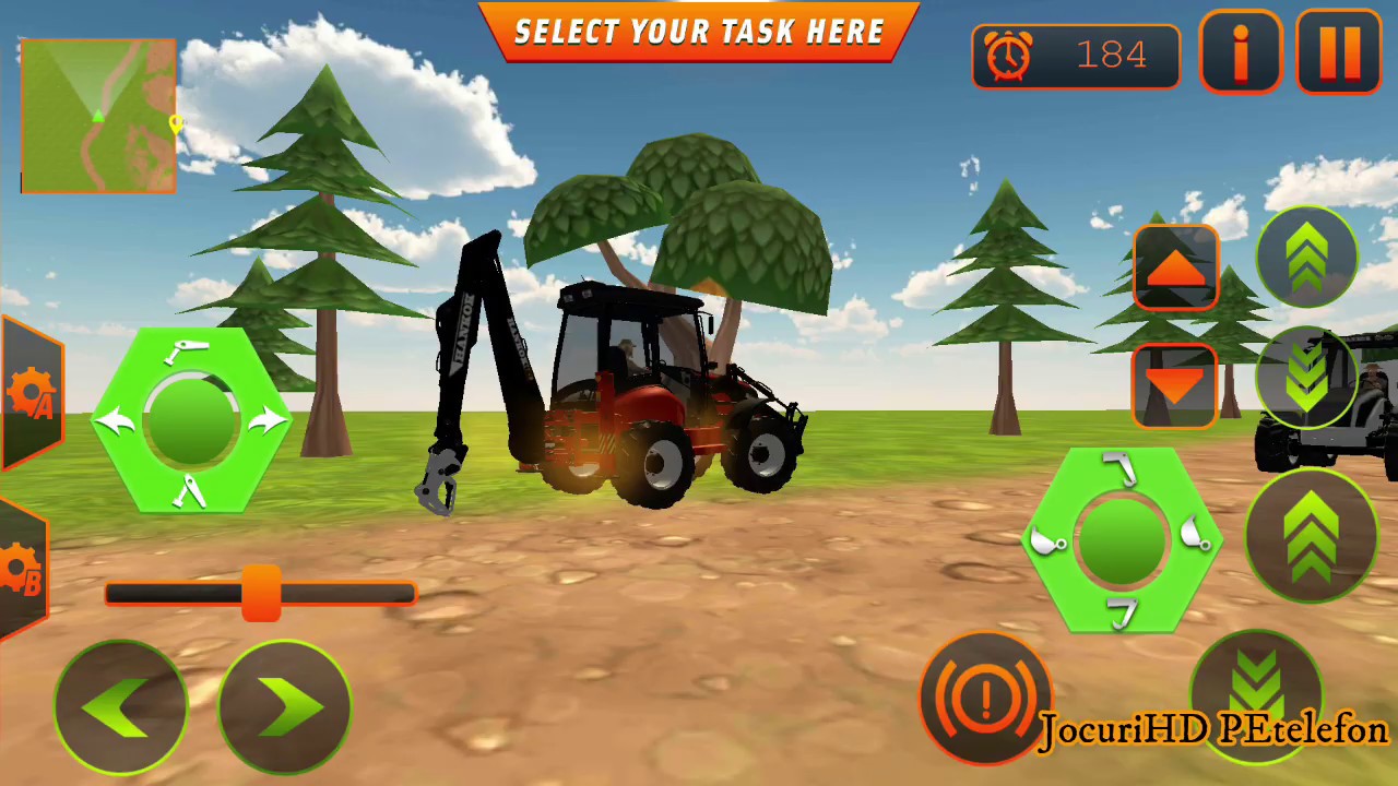 JOCURI HD CU TRACTOARE ANDROID [ Joc 3D cu tractorase GRATIS ] - YouTube