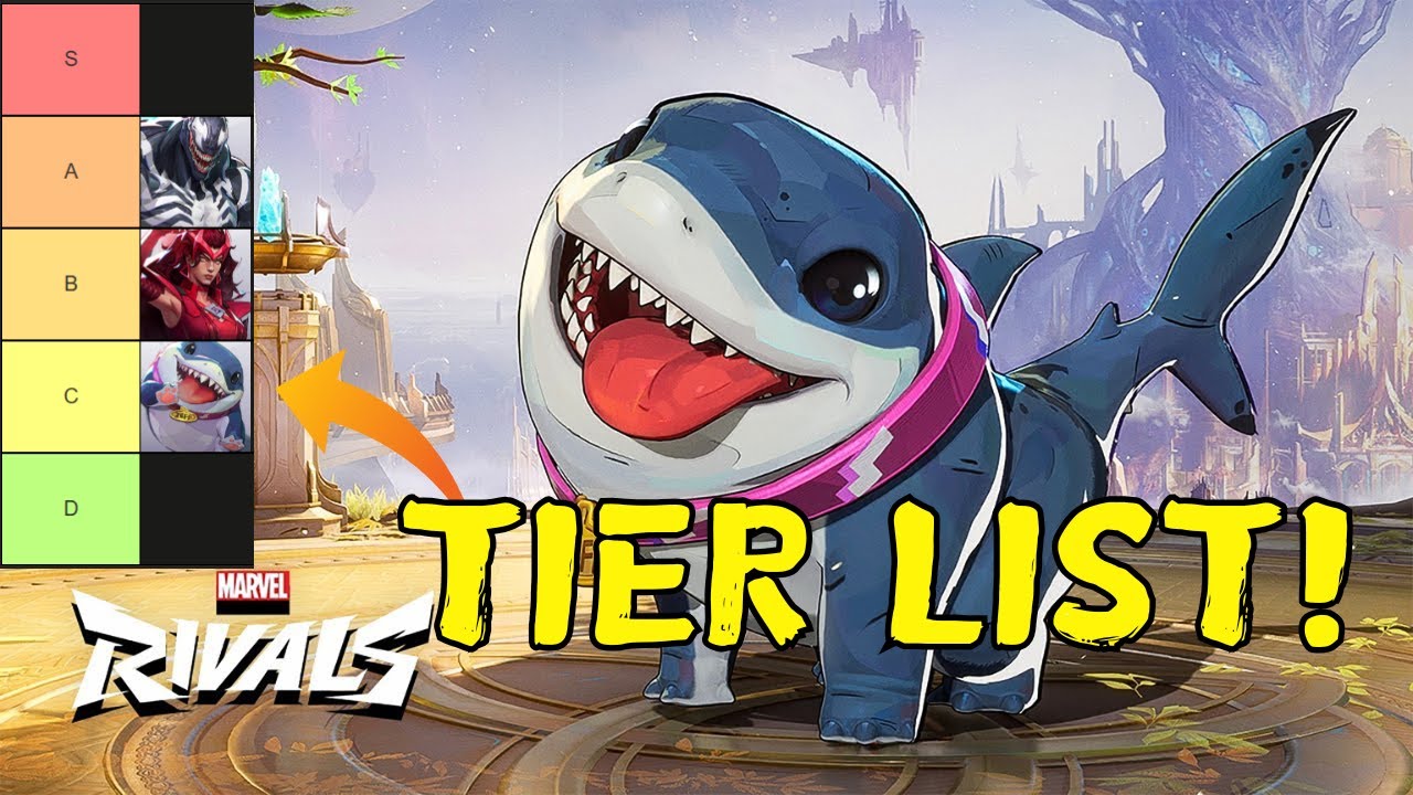 Marvel Rivals Tier List - Jeff the Land Shark - YouTube