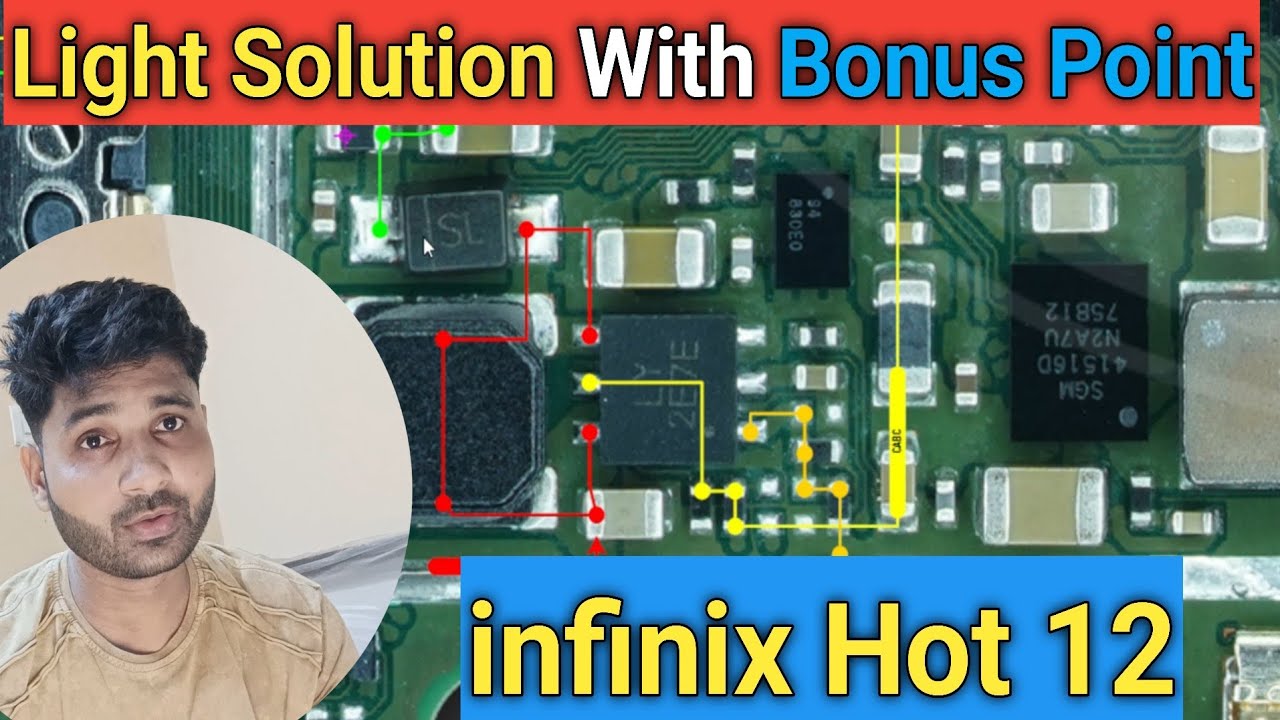 infinix hot 12 light solution| infinix hot 12 light problem jumper ...