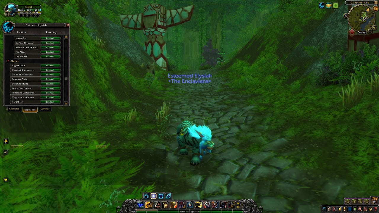 World of Warcraft Exalted with all 103/103 Factions! (Patch 8.1) - YouTube