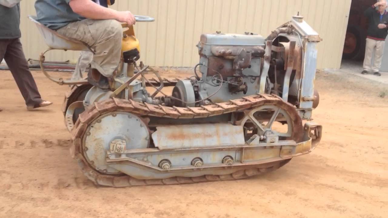 Cletrac W first drive - YouTube