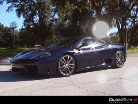 Ferrari 360 Modena Super Sports Exhaust by QuickSilver - YouTube
