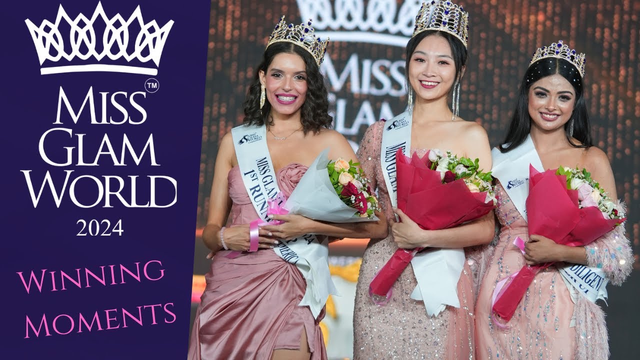 Miss Glam World'24 | Winning Moments| - YouTube