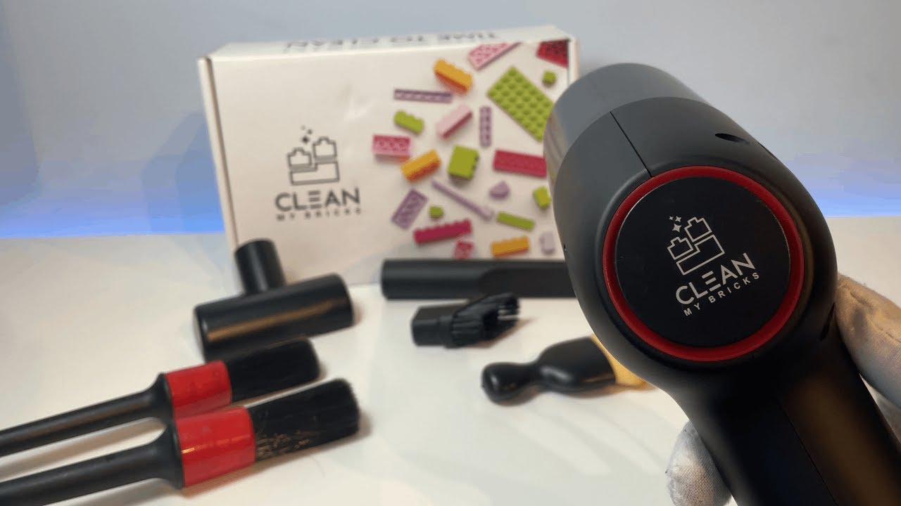 The Best Way To Clean Your LEGO ! | Clean My Bricks Mini Vacuum Review ...