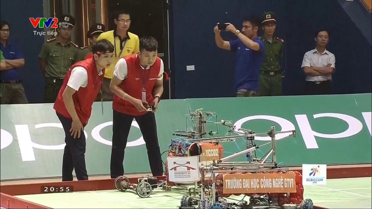 Robocon 2018 | SAODO-DT 02 vs UTT-YCC 02 | Chung kết Robocon Việt Nam 2018 - YouTube