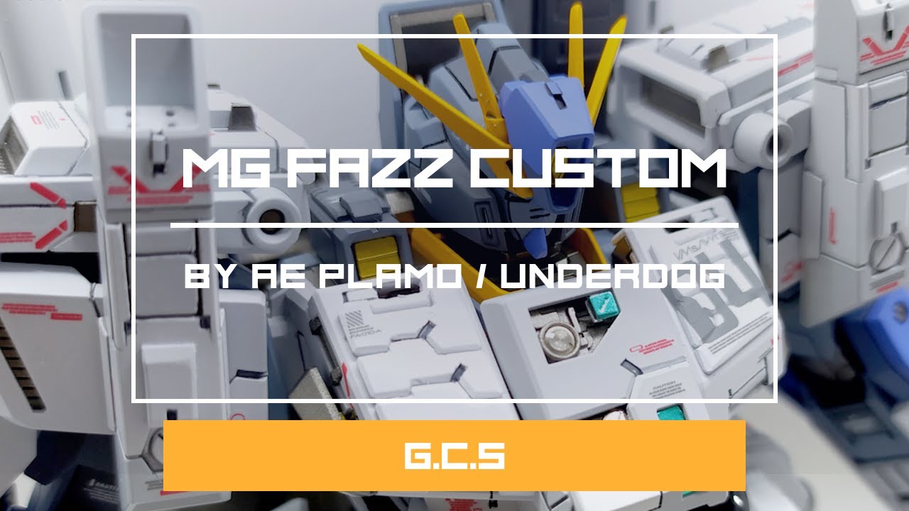 MG FAZZ Custom Build by AE Plamo & Underdog - YouTube