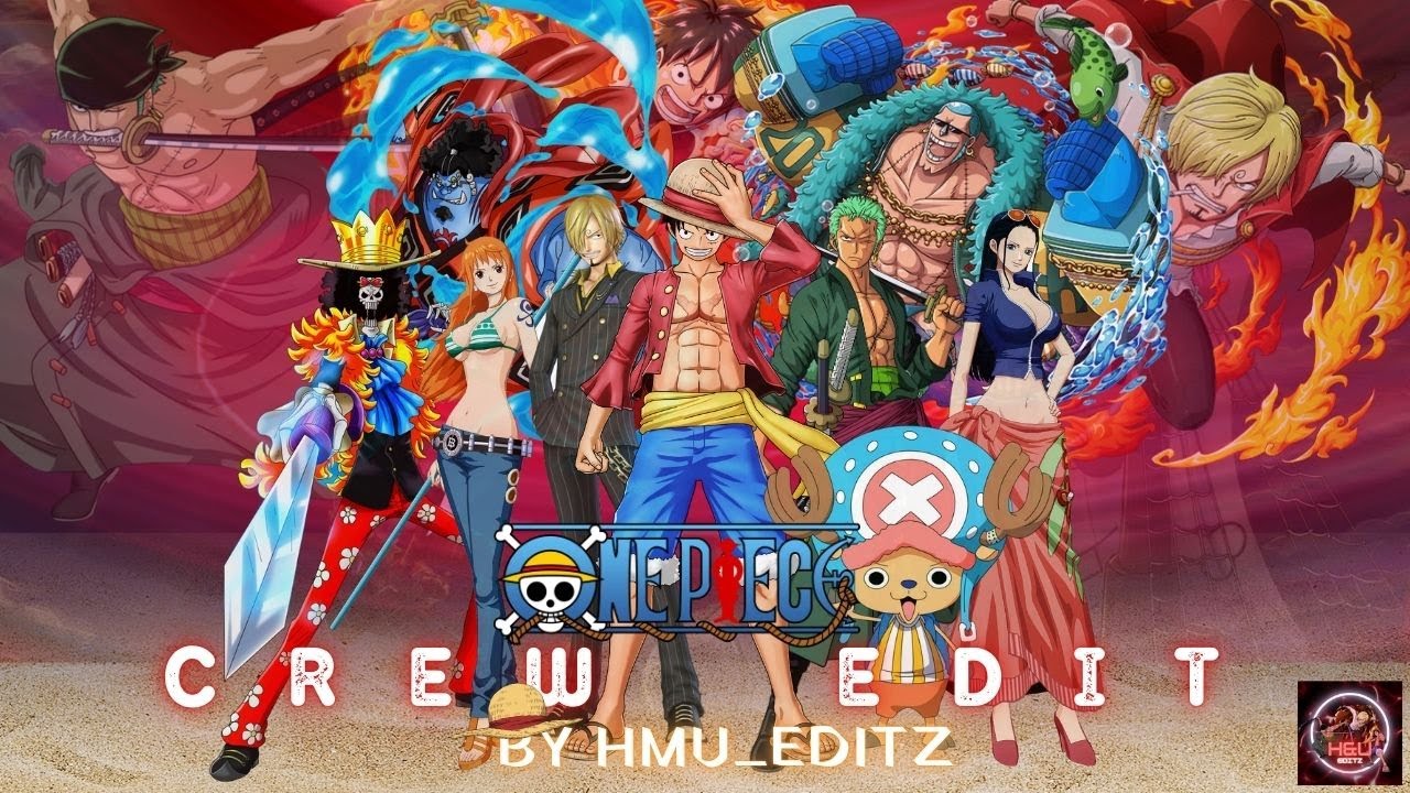 One Piece Crew Edit 4k 60 fps | AF1 (sped up) lilbubblegum | Edit by ...