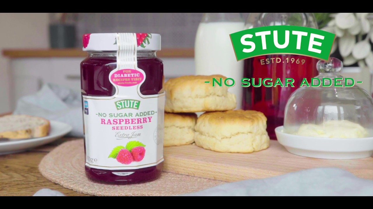 Stute No Sugar Added Diabetic Jams & Marmalades - YouTube