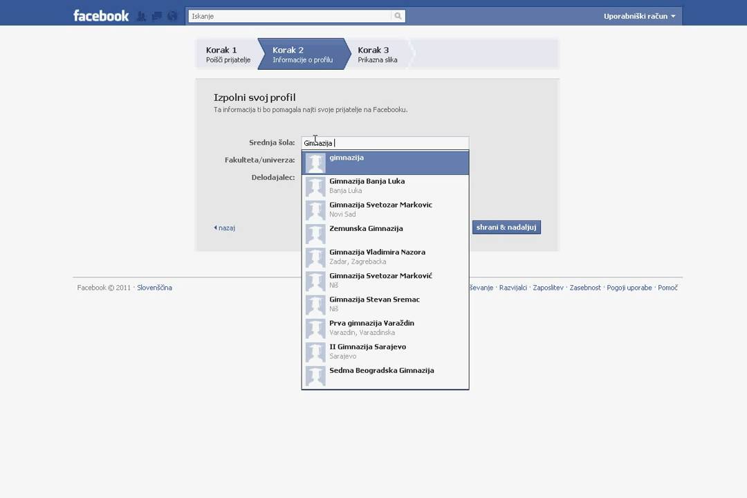Kako se registriram na Facebook? - YouTube