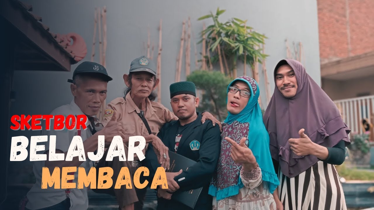 BELAJAR || MEMBACA || sketsa komedi Sunda - YouTube