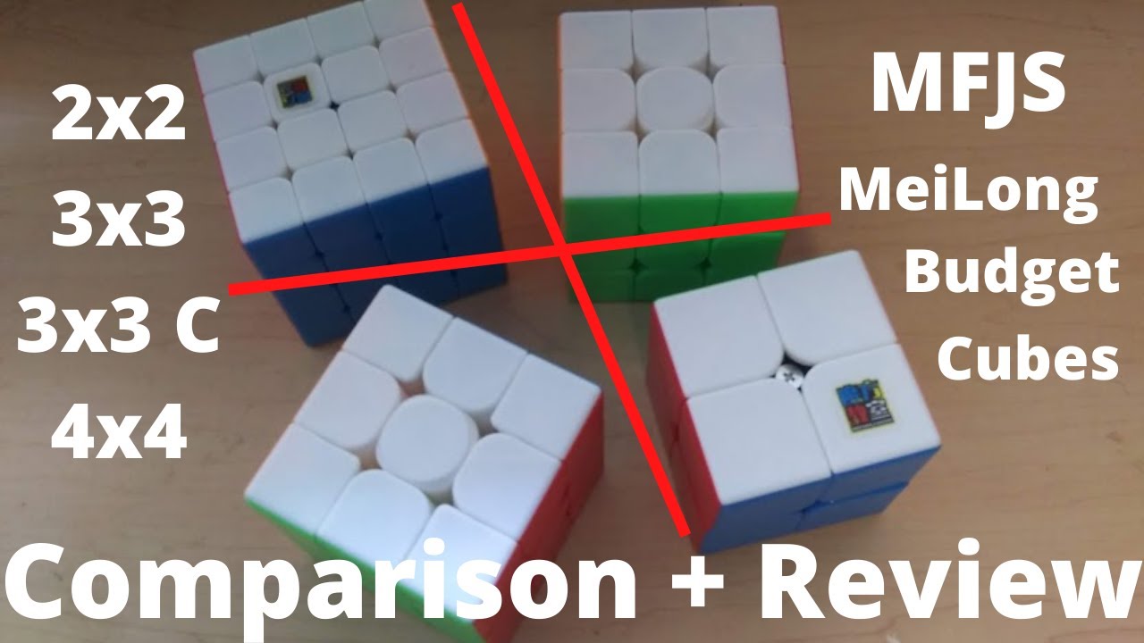MFJS MeiLong 2x2-4x4 Comparison + Review - YouTube