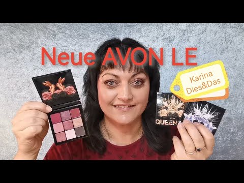 Neue AVON LE Dezember 2022 ️ Lidschatten Queen Bee, Red Majesty, Ice ...