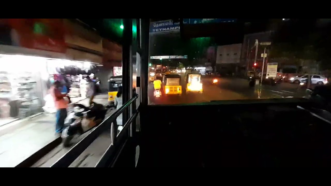 A1 MTC BUS RIDE(THIRUVANMIYUR TO MGR CENTRAL) - YouTube