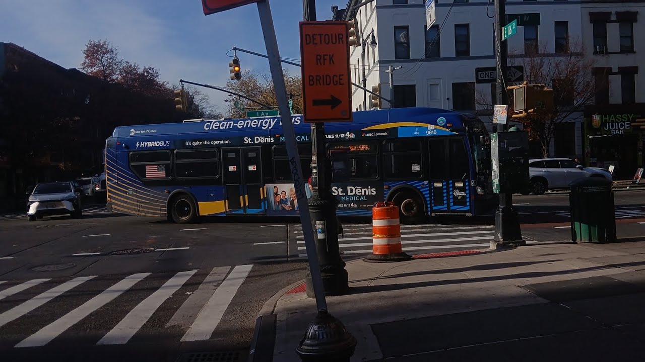 MTA BUS: 2021 New Flyer Xcelsior XDE40 [9610] M116 Bus @ 1st Avenue ...