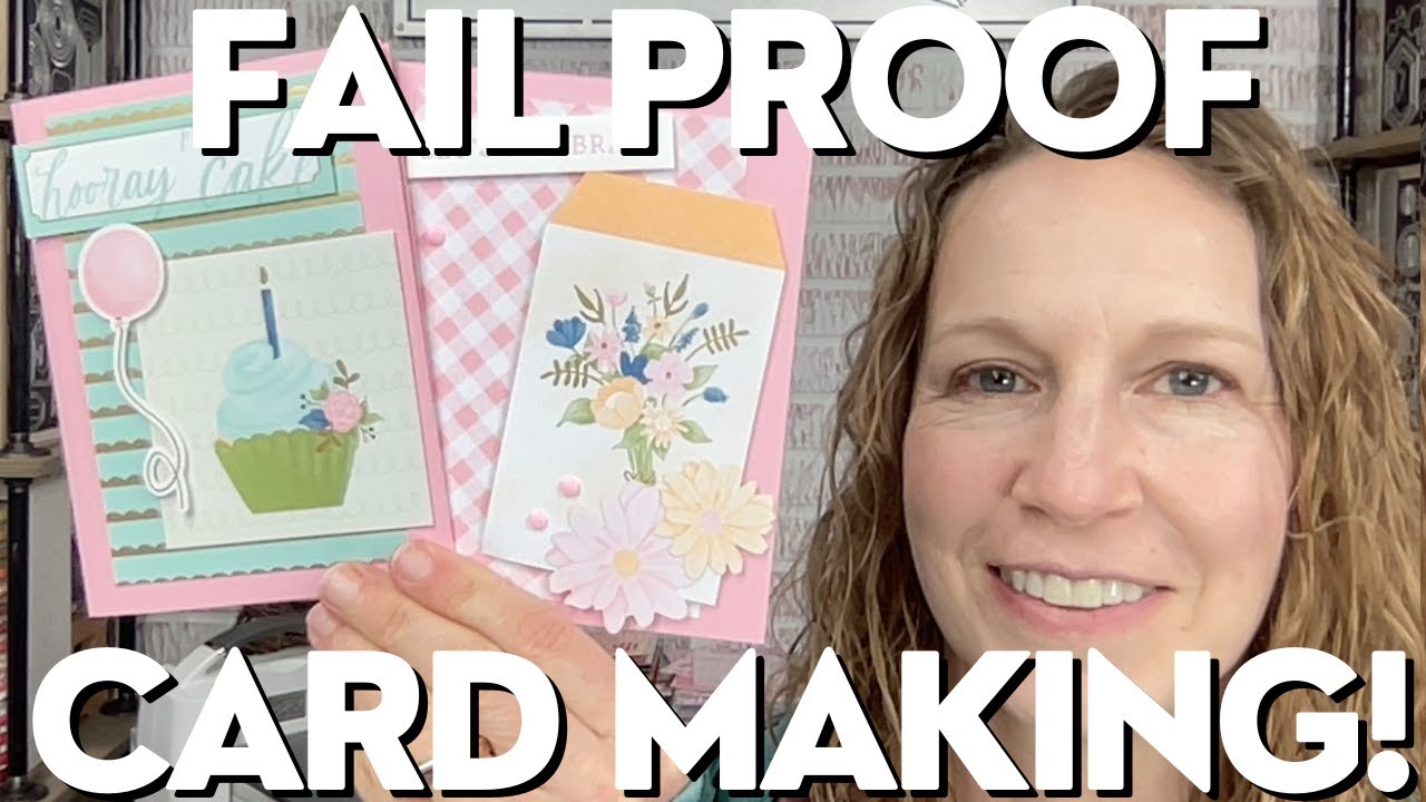 FAIL PROOF Card Making ANYONE Can Do!! - YouTube