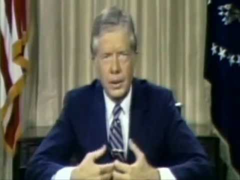 Excerpt from President Jimmy Carter's Speech - YouTube