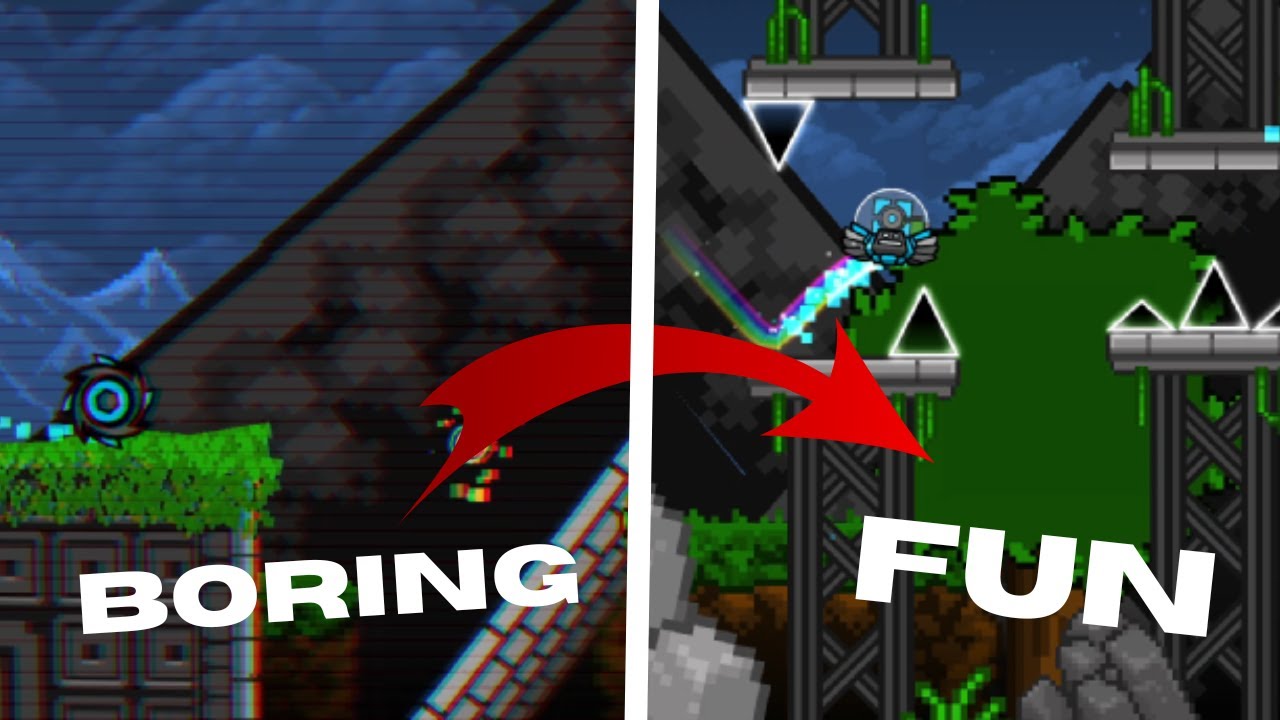 Buffing a BORING EASY LEVEL to Make it FUN! - YouTube
