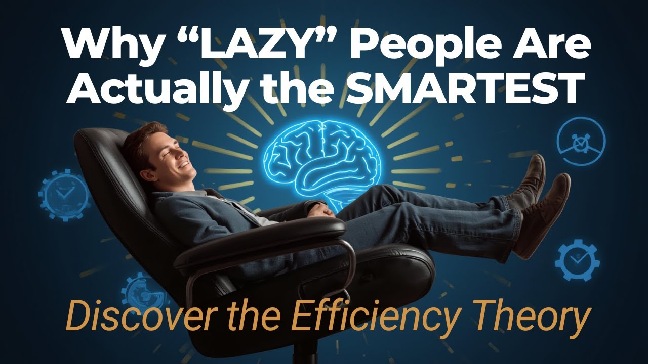 Why "Lazy" People Are Actually The Smartest (Efficiency Theory) - YouTube