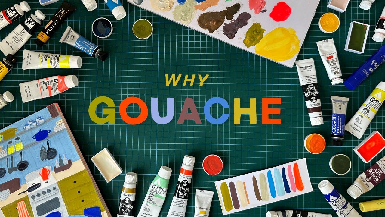 Why EVERY Artist should try gouache - YouTube