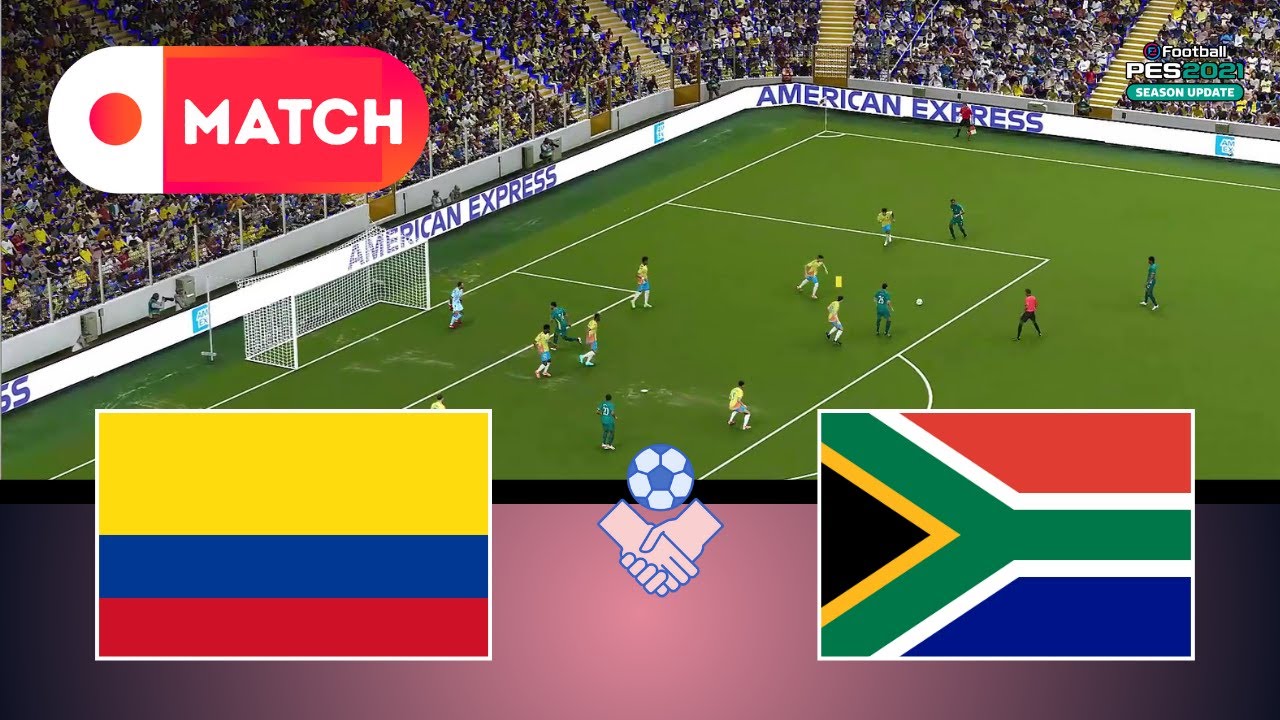SOUTH AFRICA vs COLOMBIA | Under-20 World Cup 2025 Match Simulation ...