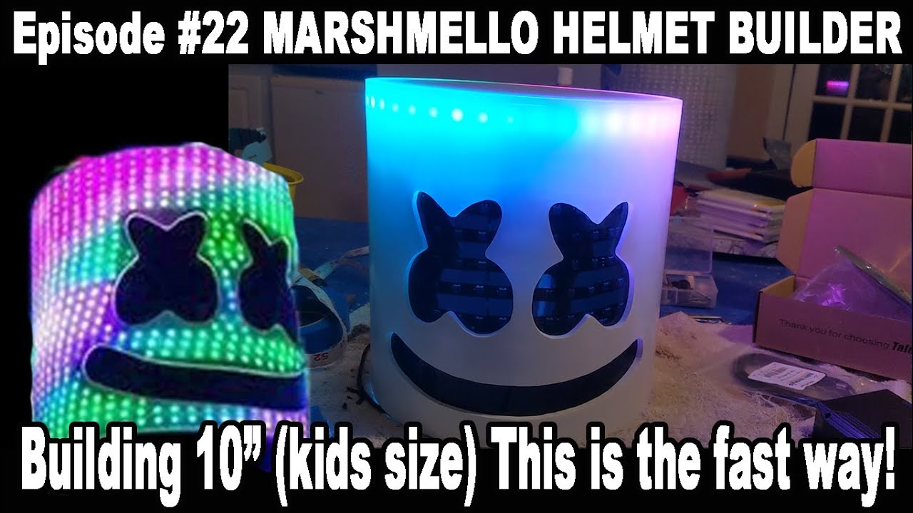 Marshmello (Ep #22)LED Professional Helmet Guide:DIY Step-by-Step Guide ...