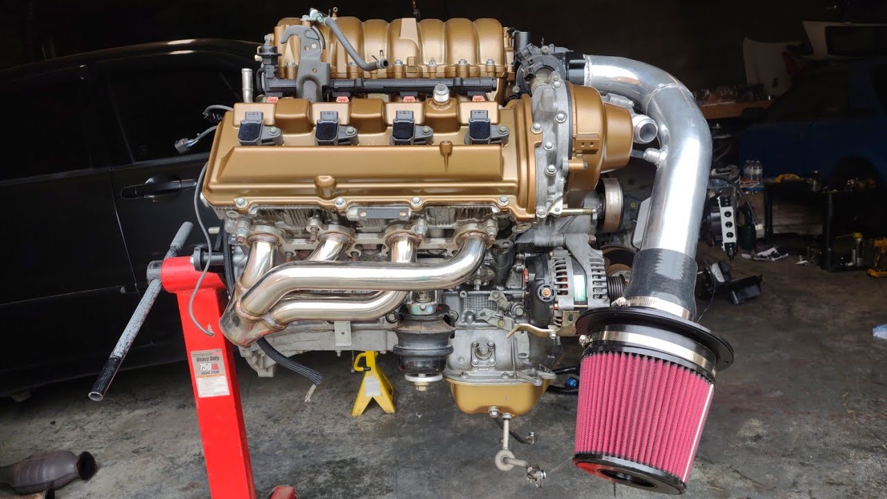 3uz vs 2jz discussion / Huge progress on IS300 3uz swap - YouTube