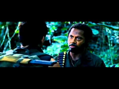 Tropic Thunder - You Never Go Full Retard (Great Quality, Not filming a ...