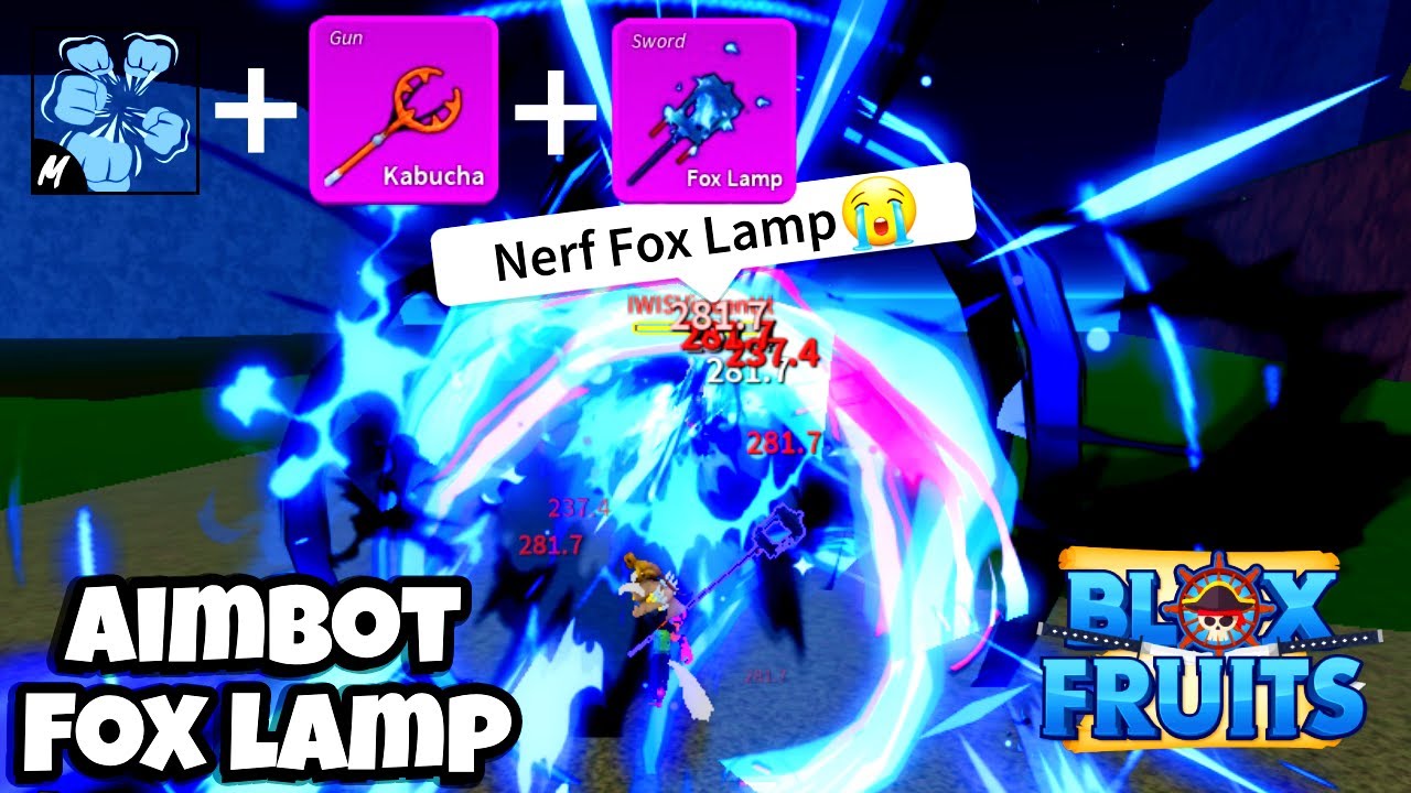 Blox Fruit - How To One Shot Combo With FOX LAMP 💡 - YouTube