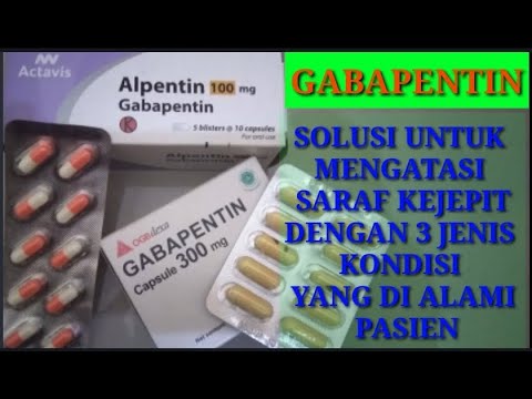 Obat Saraf Kejepit⁉️Gabapentin - YouTube