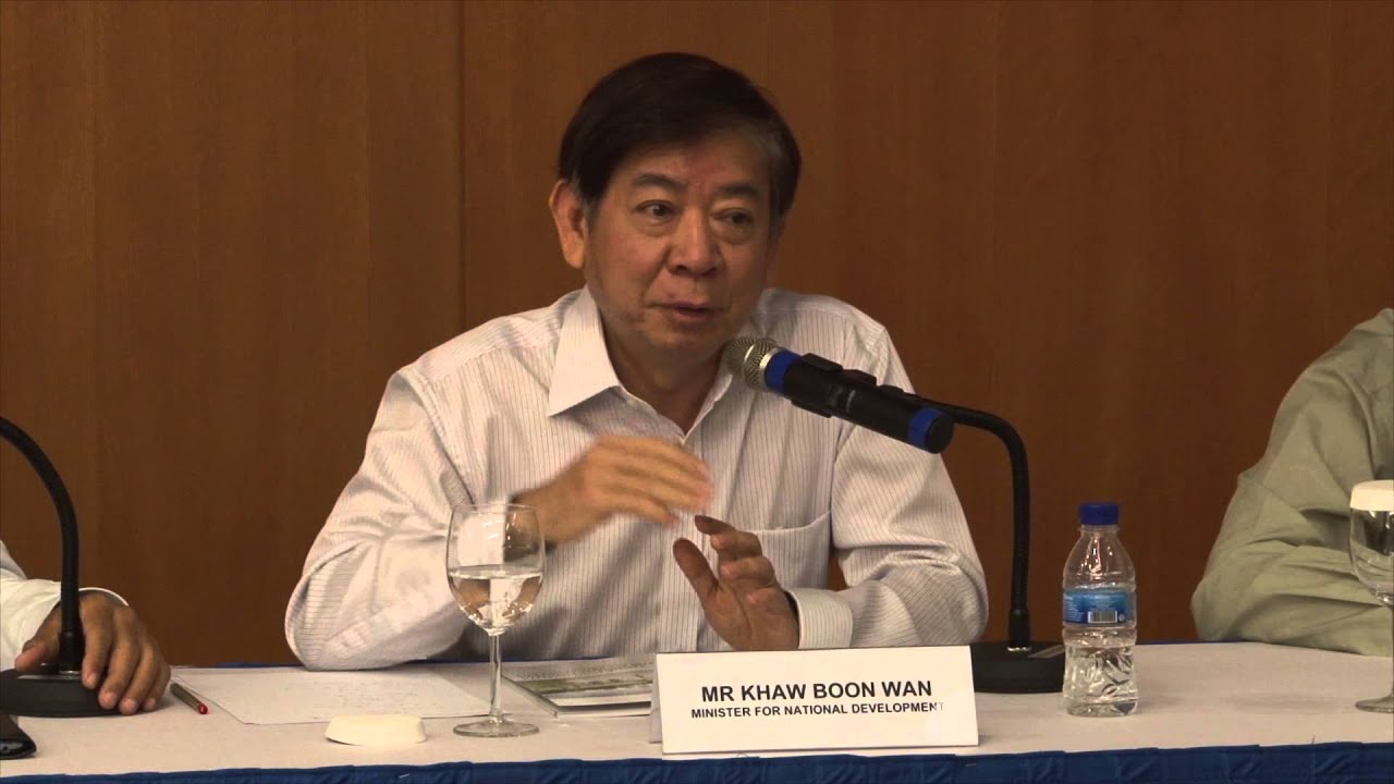 Minister Khaw Boon Wan on future housing plans - YouTube