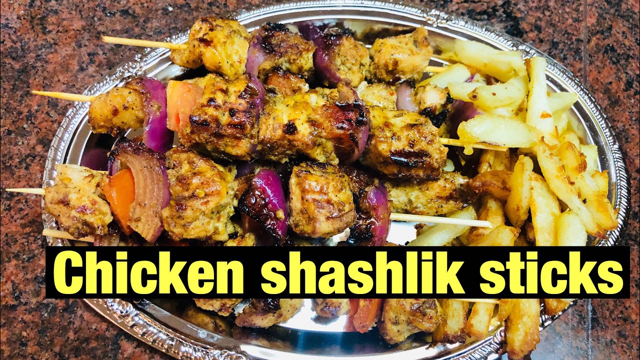 Chicken shashlik sticks | easy recipe | recipe by MishJ lifestyle - YouTube
