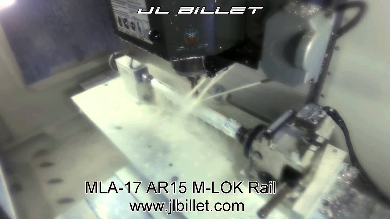 JL Billet 17" Free Float MLA M-Lok Hanguard - YouTube