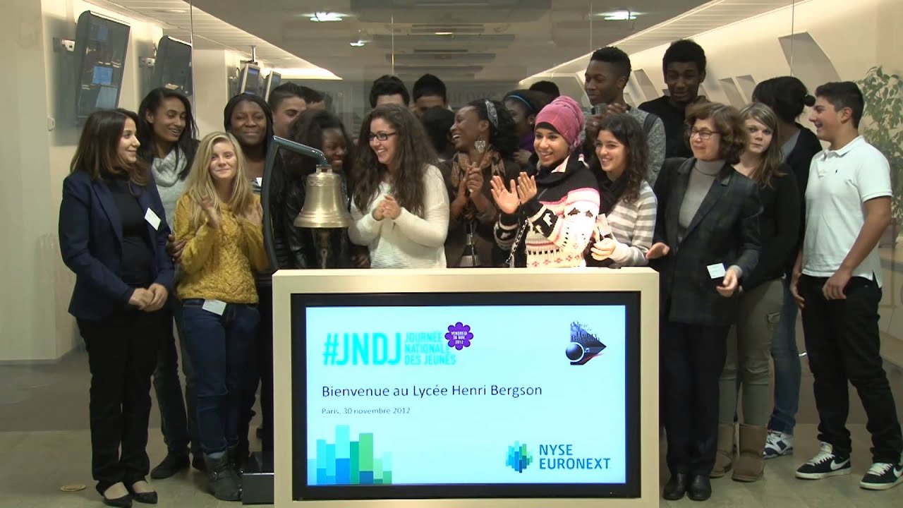 Lycée Henri Bergson de Paris participent à la clôture des marchés de la ...