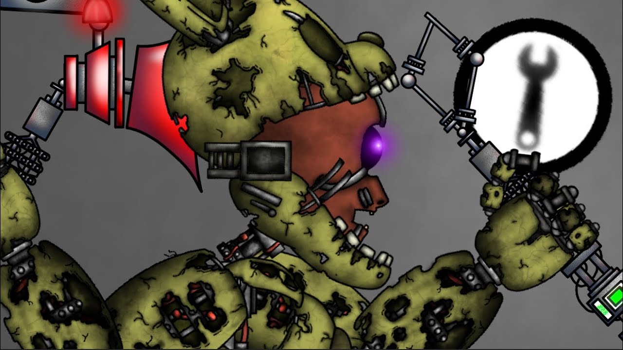Springtrap repair (Dc2/94 subscribers Special) - YouTube