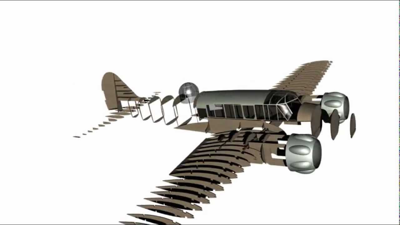 Avro Anson RC Model Plan - YouTube